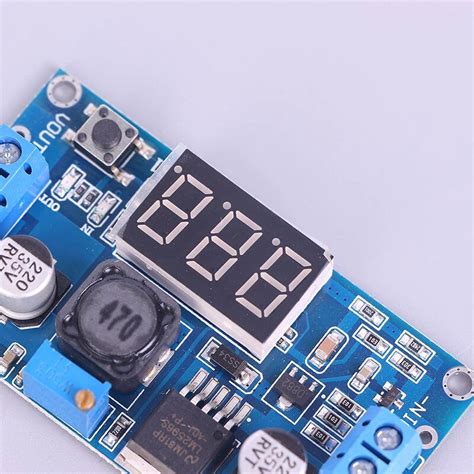 Регулатор на напрежение, Modulosy, Дисплей LM2596 DC DC, Син - eMAG.bg
