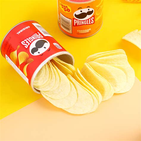 美国进口零食pringles品客薯片罐装洋葱烧烤味休闲追剧膨化食品 Taobao