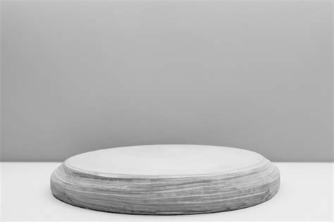 Premium Ai Image View Of Podium In Monochrome Palette