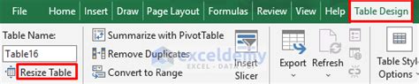 How To Extend A Table In Excel Methods ExcelDemy