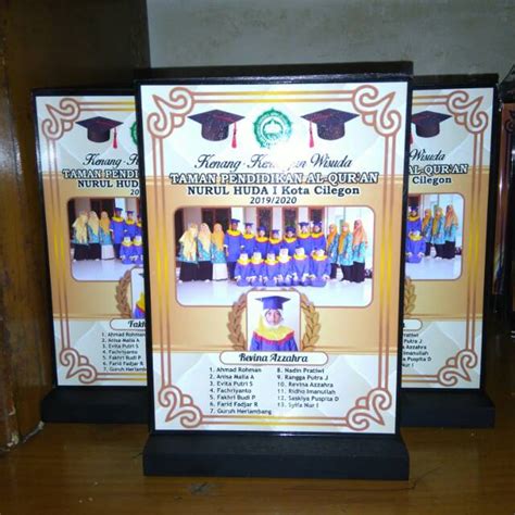 Jual Plakat Kenangan Vandel Plakat Kayu Plakat Wisuda Plakat Kotak Vandel Kayu Kotak Vandel