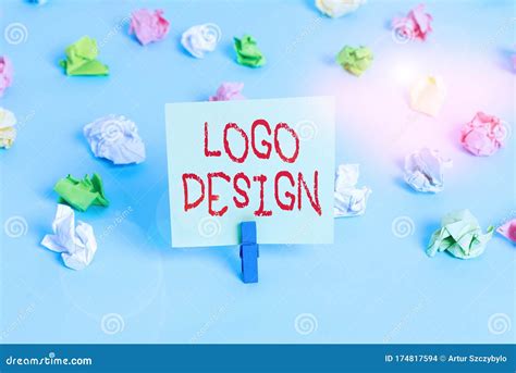 Word Writing Text Logo Design Business Concept For A Graphic