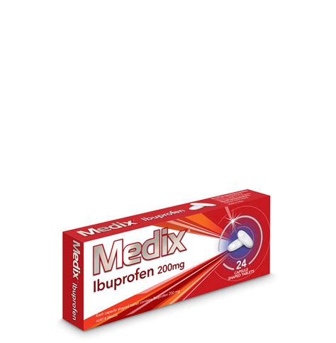 Medix Ibuprofen Caplets Nova Pharmaceuticals Australasia Pty Ltd
