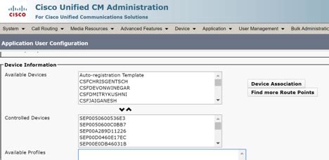 Set Up For Cisco Unified Communications Manager CUCM Using Admin