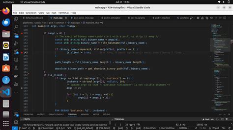 Hii I Am Debugging The PX4 Main Cpp File I Am Not Able To Understand