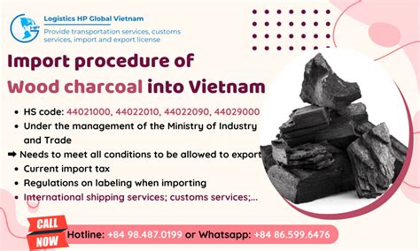 Freight And Duty To Export Wood Charcoal From Vietnam Hp Global