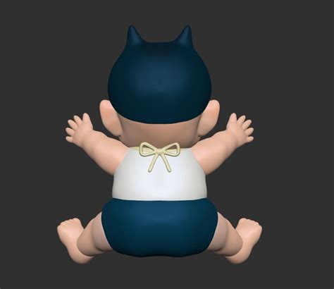 Archivo Stl Trunks Bebé Dragon Ball Z・diseño De Impresora 3d Para Descargar・cults