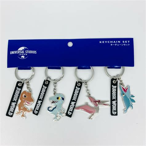 Jurassic World Keychains 3d Pop Up Foldable Magic Book Design Keychain