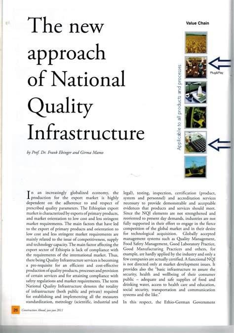 Pdf The New Approach Of National Quality Infrastructure