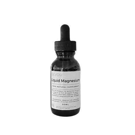 Magnesium Supplements Devou Magnesium Remedies
