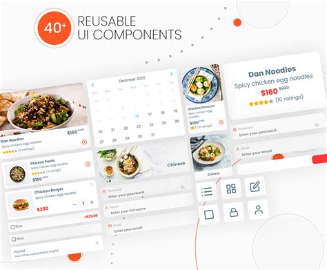 React Food Ordering App UI Template React Native Food - code.market