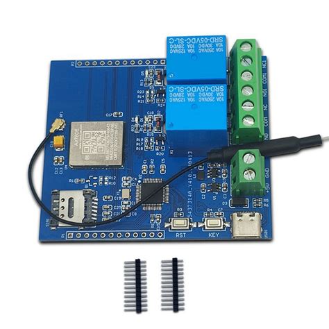 Dc 5v Stm32 4g Networked Dual Way Relay Relay Development Board Onboard