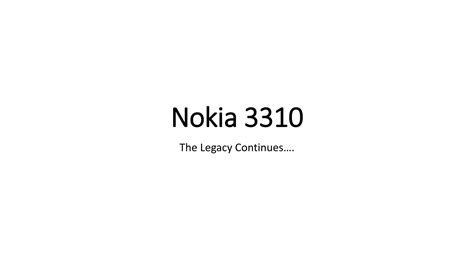 Nokia Ppt Ppt