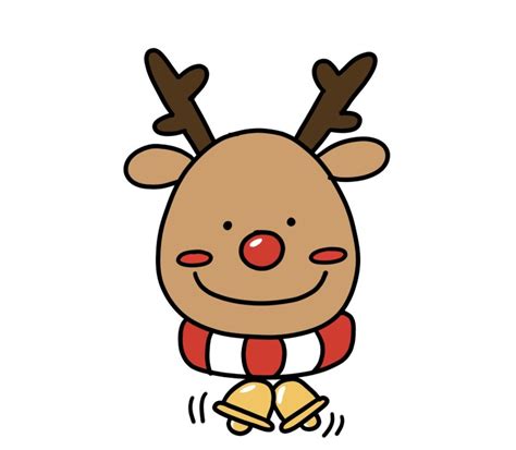 손 그림 크스마스 루돌프 그리기 네이버 블로그
