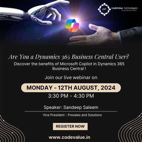 Dynamics365businesscentral Microsoftcopilot Microsoft Dynamics365