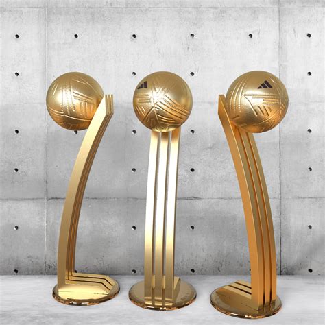 Archivo Stl Trofeo Fifa Mejor Jugador Del Mundial 🎨 ・objeto Para