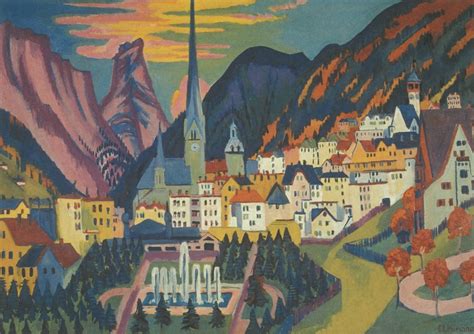 Davos In Summer Ernst Ludwig Kirchner WikiArt Org