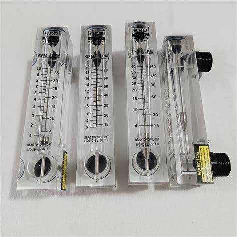 Universal Commercial Machine Water Treatment Float Flow Meterpanel Flow