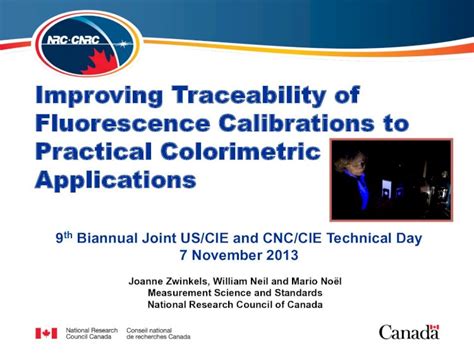 Pdf Improving Traceability Of Fluorescence Calibrations To Radiance Factors Total D65
