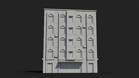 Arab Middle East Building X24 Model Turbosquid 1902074