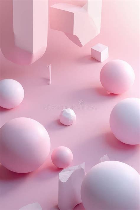 Soft Pastel Blobs Stock Illustration Illustration Of Composition 380836912