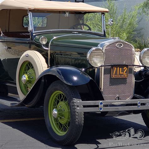 Auto Ford Model A DeLuxe Roadster 1931 Zu Verkaufen PreWarCar