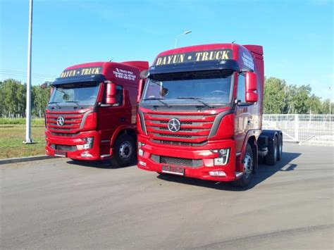 Седельный тягач Dayun Cgc4250 Cng 6х4 Euro V купить по цене 9300000