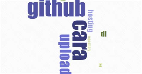 Cara Hosting Dan Upload File Js Css Dan Html Di Github Maspri Blog