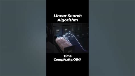 linear search algorithm youtube