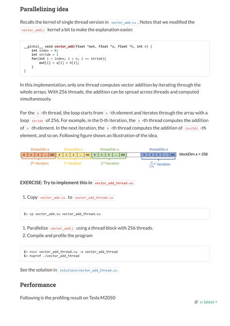 CUDA Tutorial 02 CUDA In Actions Notes PDF