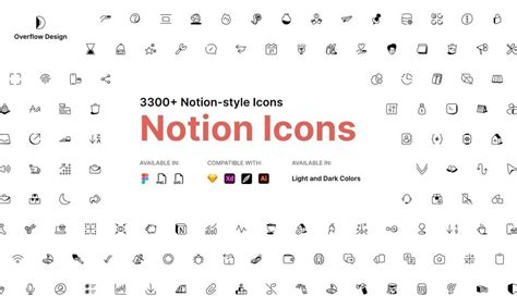 Notion Icons 3300 Notion Style Icons