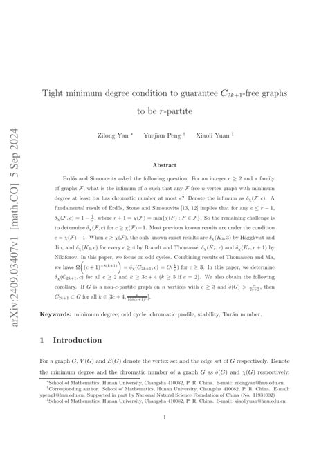 Pdf Tight Minimum Degree Condition To Guarantee C 2k1 Free