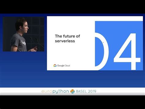 EuroPython Talk Google Cloud For Pythonistas From EuroPython