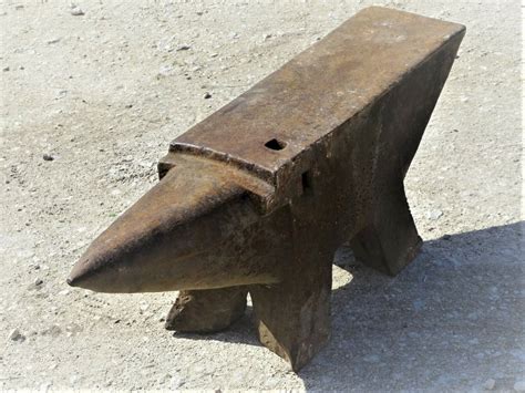 TRES GRANDE ENCLUME ANCIENNE XIXe 1846 MALESPINE ST ETIENNE Jus Grange