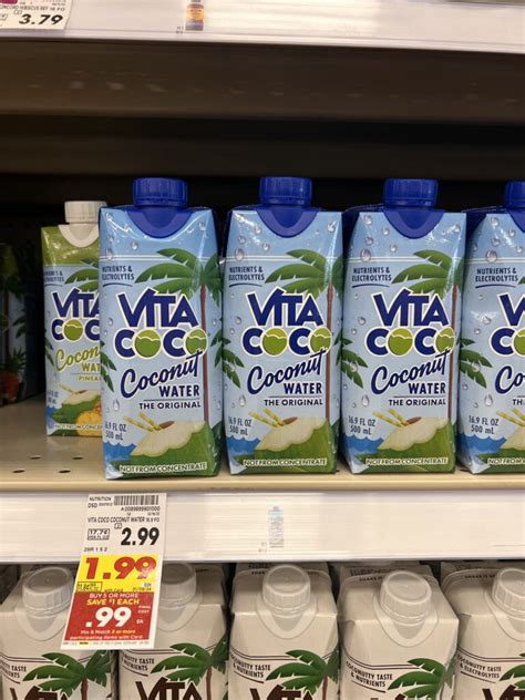 Vita Coco Coconut Water As Low As 99¢ Kroger Krazy