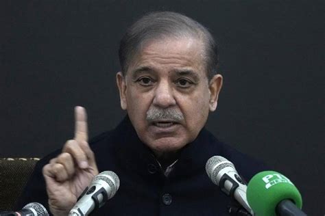 Shehbaz Sharif Pakistan Pm Shehbaz Sharif Equates Kashmir With War