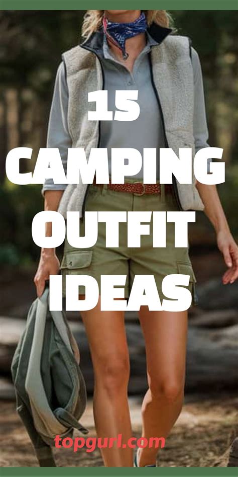 15 Camping Outfit Ideas What To Wear When Camping Trendy Camping