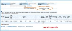 How To Add Challan To TDS TCS Statement Online