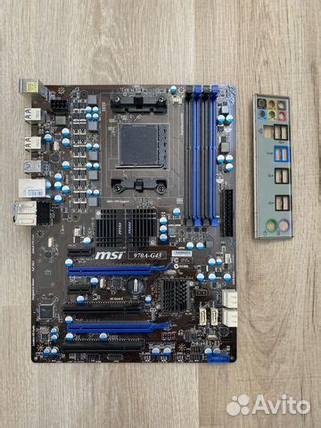 Материнская плата MSI 970A-G43 купить в Самаре | Электроника | Авито