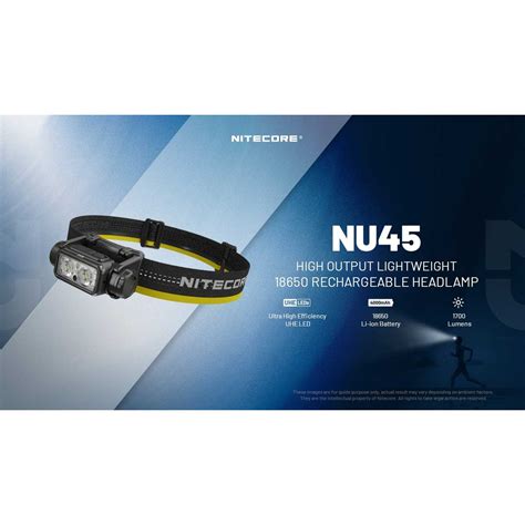 Jual NITECORE Headlamp LED Senter Kepala Dual Light 4000mAh 1700