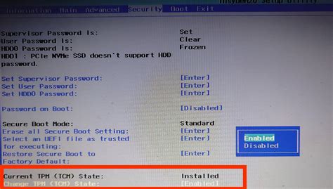 How To Enable Tpm 2 0 And Secure Boot In Bios For Windows 11 Bilarasa