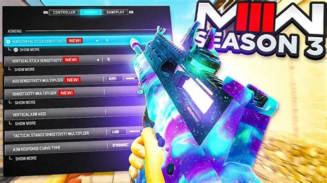 *NEW* BEST SETTINGS FOR MW3 After SEASON 3 UPDATE! 🚨 (Modern Warfare 3 Graphics, Controller ...