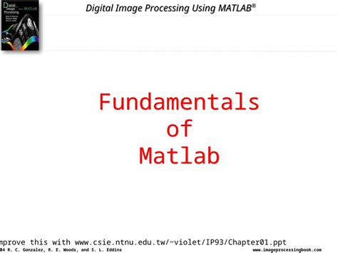 ppt digital image processing using matlab fundamentals dokumen tips