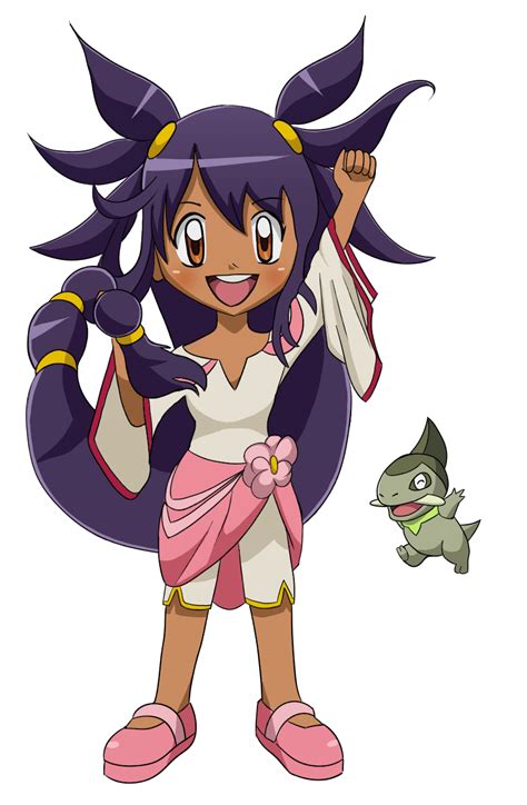 Iris And Axew Alternative By Floisonkeya On Deviantart