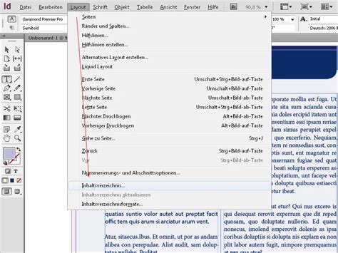 Create A Table Of Contents In Adobe Indesign