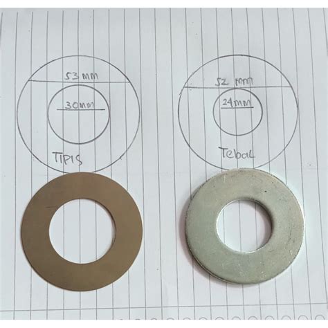 Jual Washer Spring Pin Ring Pen Per Tebal Dan Tipis Ps 100ps 120ps 136ps Canter Harga 1 Pcs