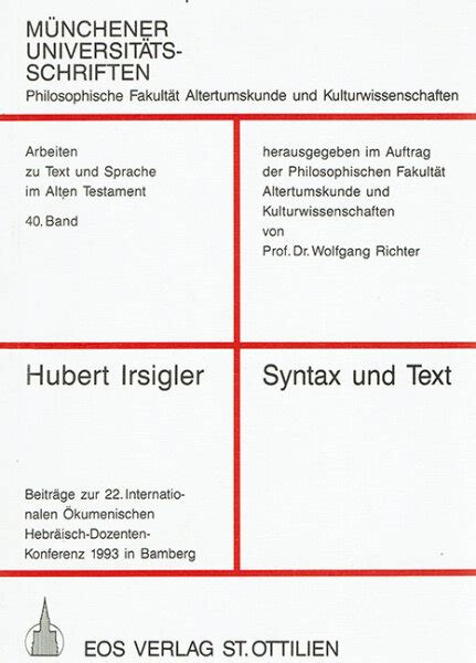 Syntax Und Text 1300