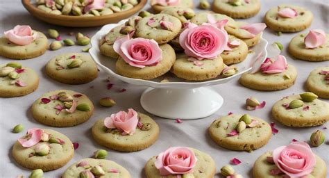 Rose Pistachio Shortbread Dinner Perfect