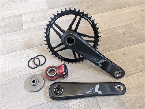 2020 Sram Force 1 Cranks Wolf Tooth Ring And Hope Bb For Sale