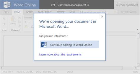 Edit In Word Using Wopi And Office Online Server Stack Overflow